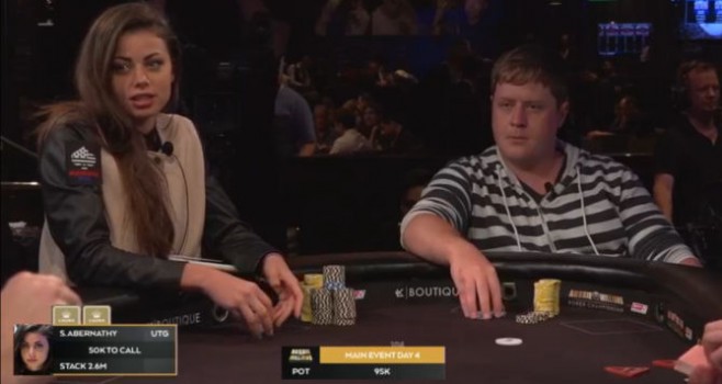 Samantha Abernathy centra il final table dell'Aussie Millions