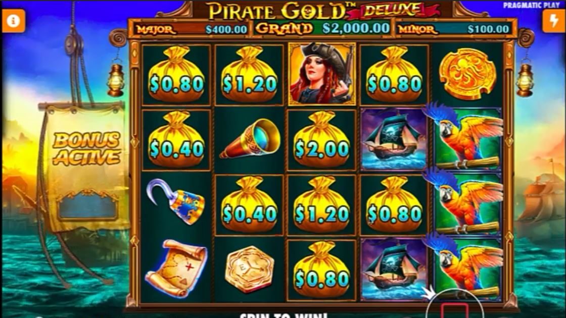 Come giocare a Pirate Gold Deluxe, slot dedicata ai tesori dei pirati