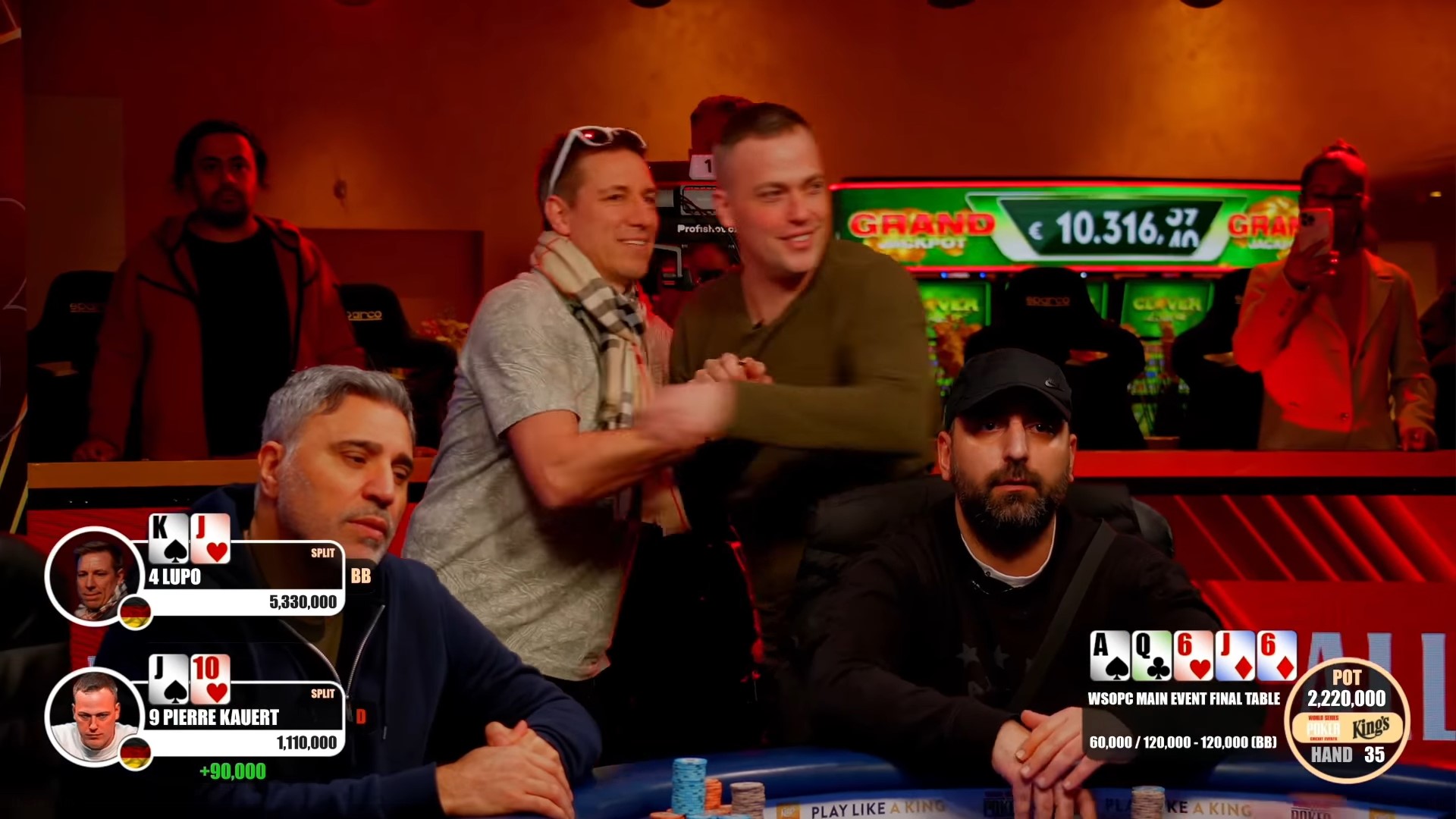 Eliminato con una mano che era da splittare: al tavolo finale del Main Event WSOPC l'errore più ...